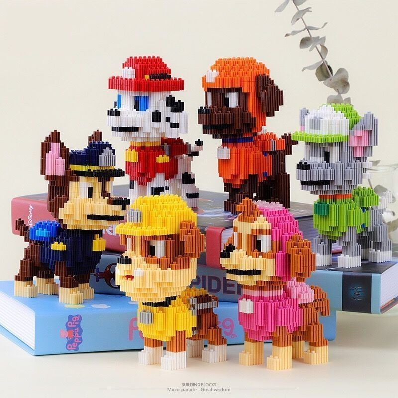 Wang Team Compatible Lego Building Blocks Miniature Particles Children ...