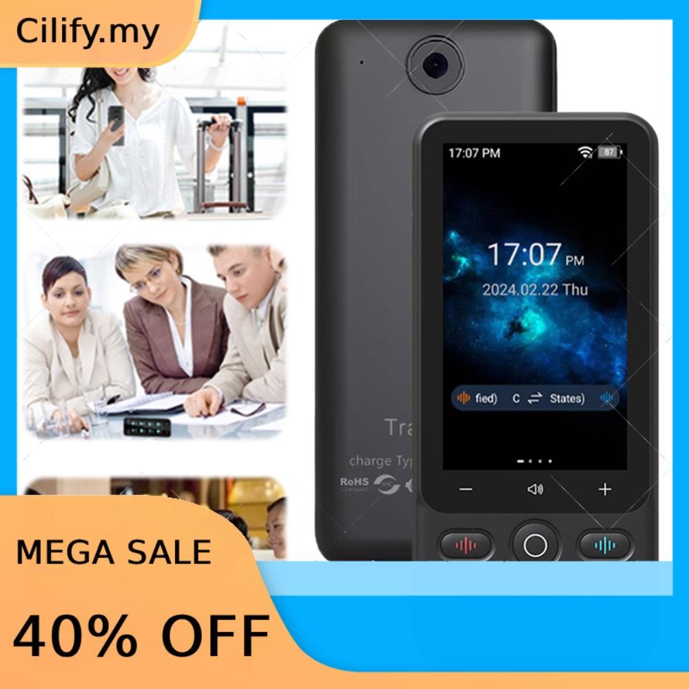 138 Languages Offline Voice Translator WIFI Real Time Translation ...