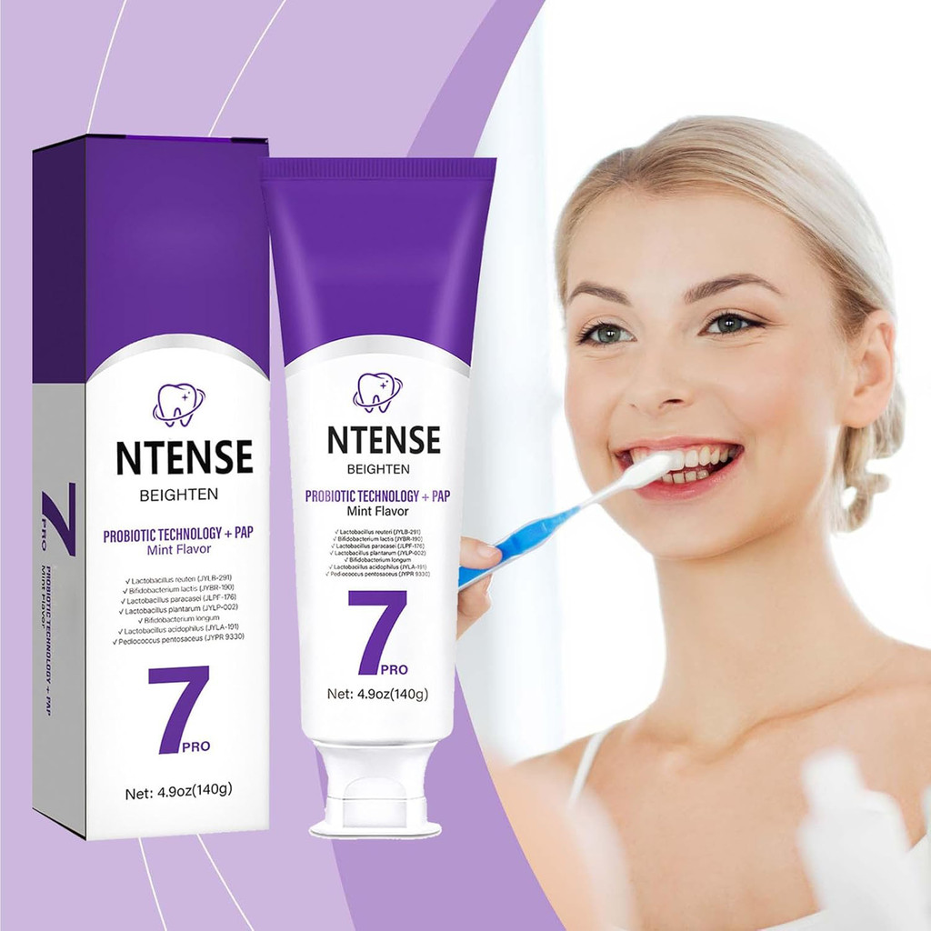 7-Pro Intensive Toothpaste, 7PRO Intense Whitening Toothpaste with 7 ...