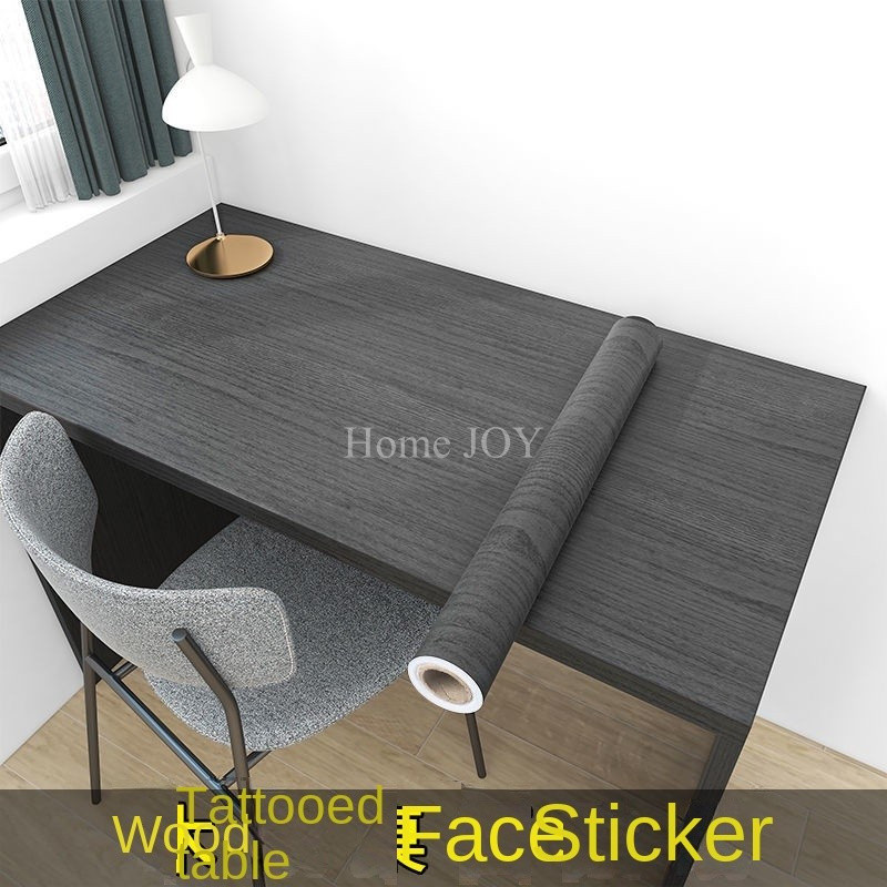 Stickers, black wallpaper, waterproof self-adhesive cabinet wallpaper ...
