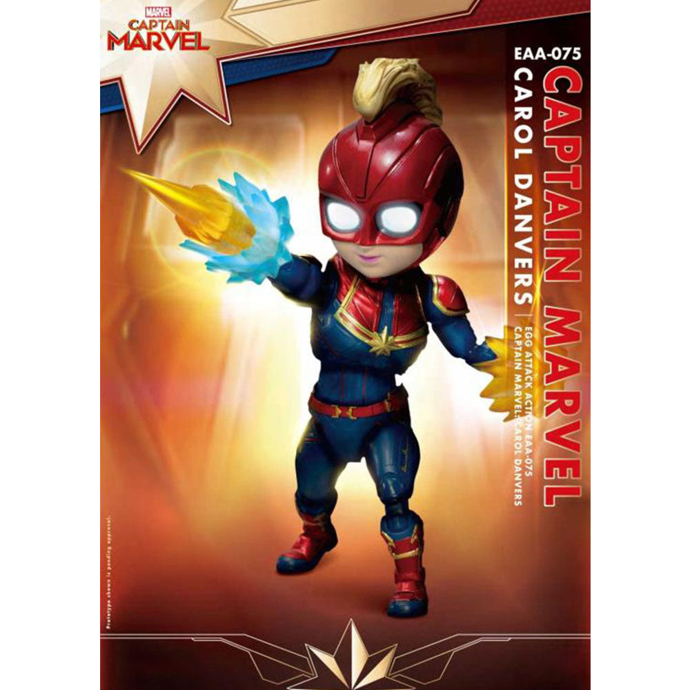 Beast Kingdom EAA-075 Marvel Captain Marvel: Carol Danvers Egg Attack ...