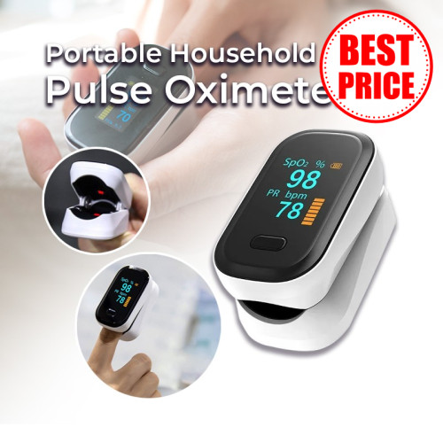 Portable Finger Oximeter SpO2 Pulse Rate Monitor with Fast Data ...