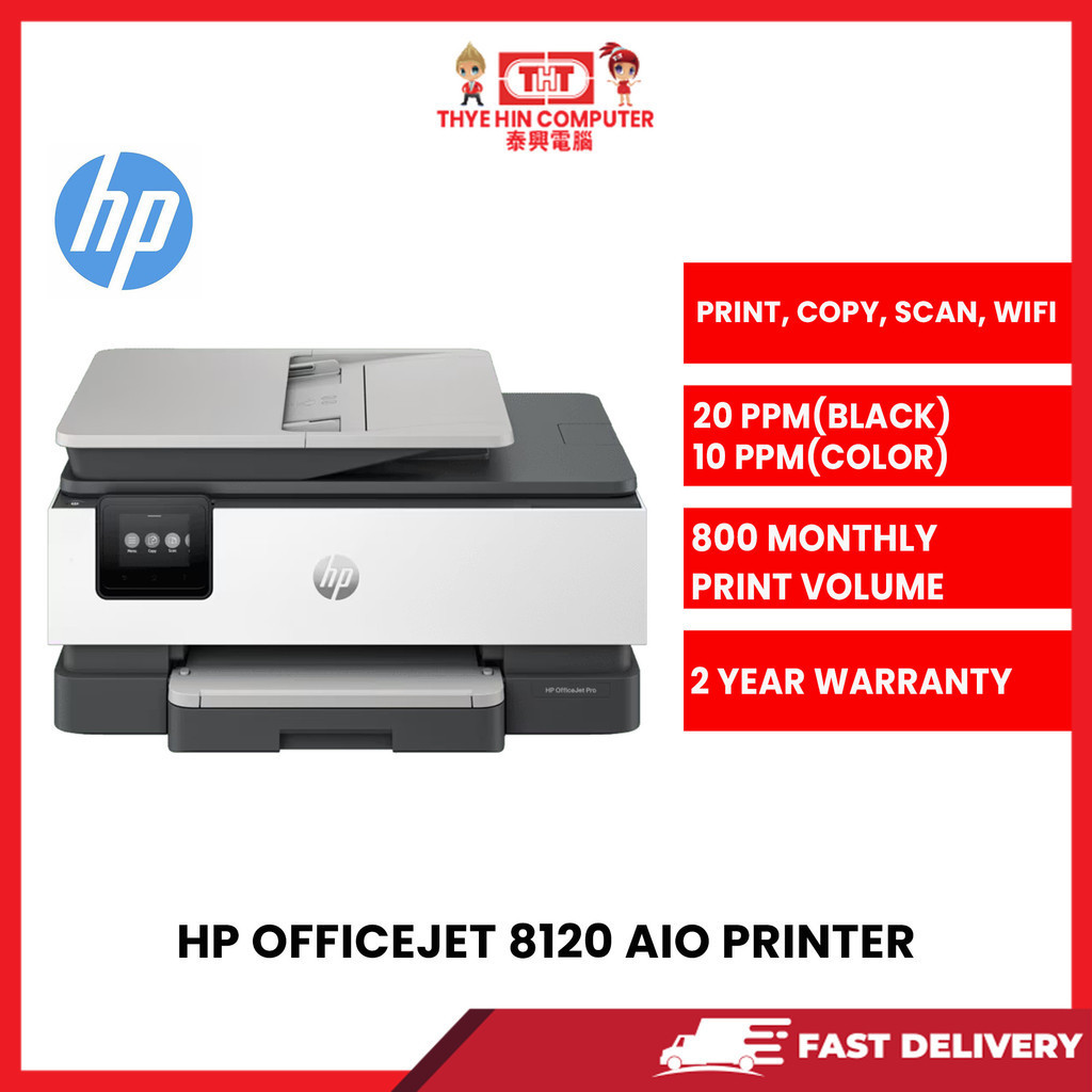 HP OFFICEJET 8120 AIO PRINTER | Shopee Malaysia