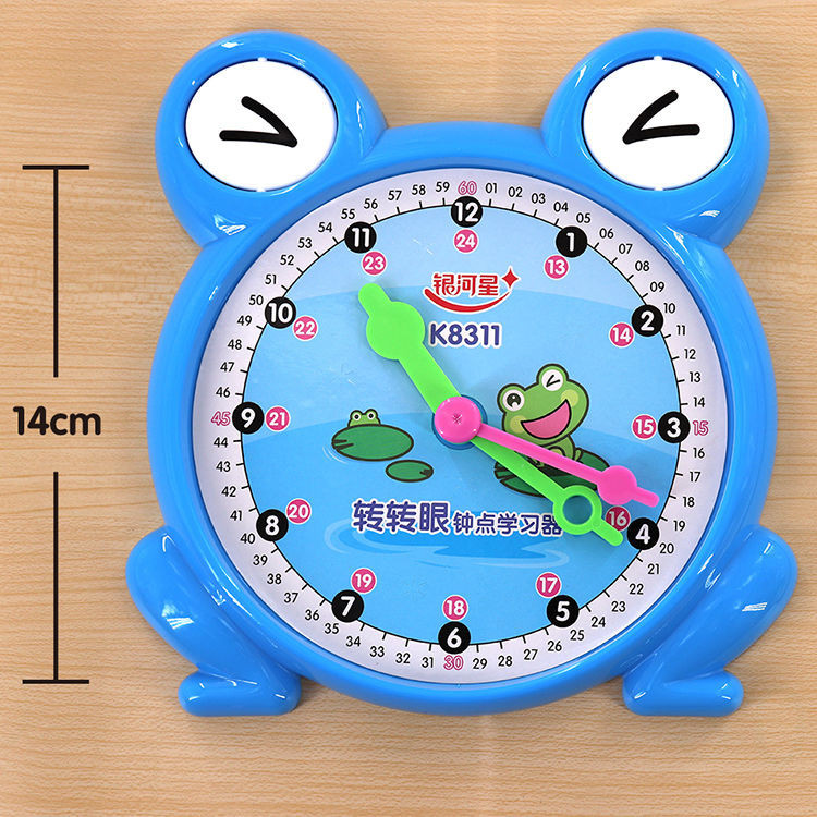 Extra Large Toy Clock Recognition Time Children Learning First Grade ...