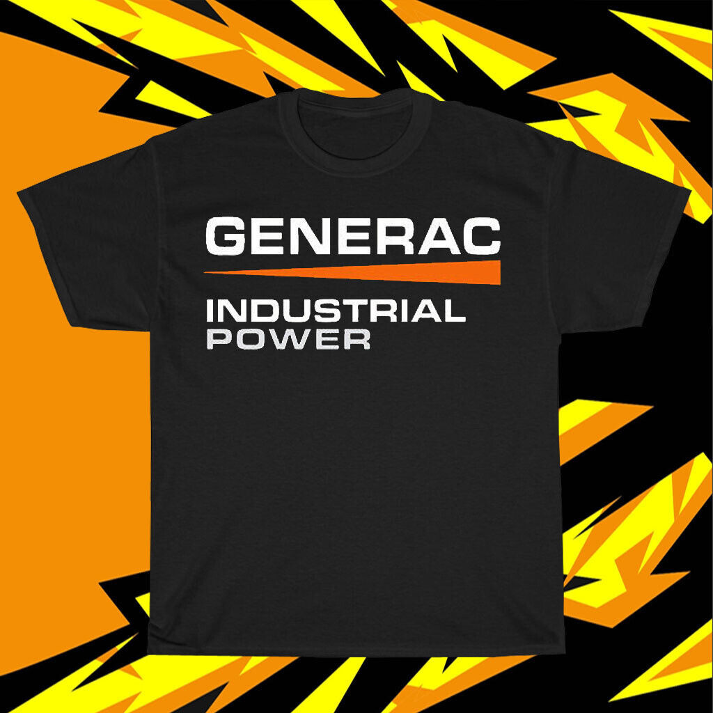 Generac Power Products Logo Mens Black Tshirt | Shopee Malaysia