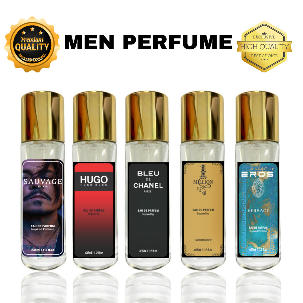 PERFUME EDP 35ML ORIGINAL DUPE MEN PERFUME HIGH QUALITY | Shopee Malaysia