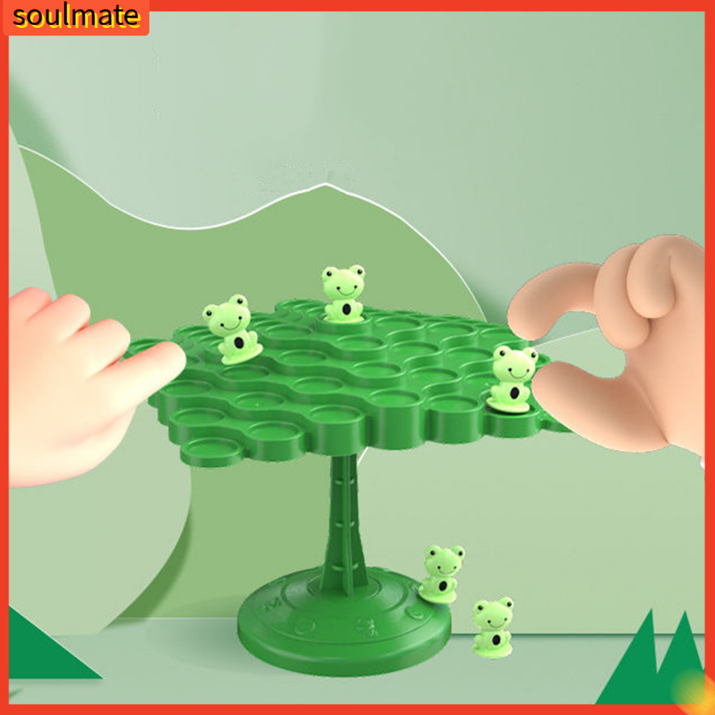 soulmate| Frog Balancing Tree Game Toddler Balance Tree Toy Frog ...