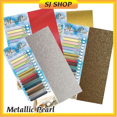 A3 Metallic Pearl Card | Metallic Paper | Metallic Card | Kertas ...