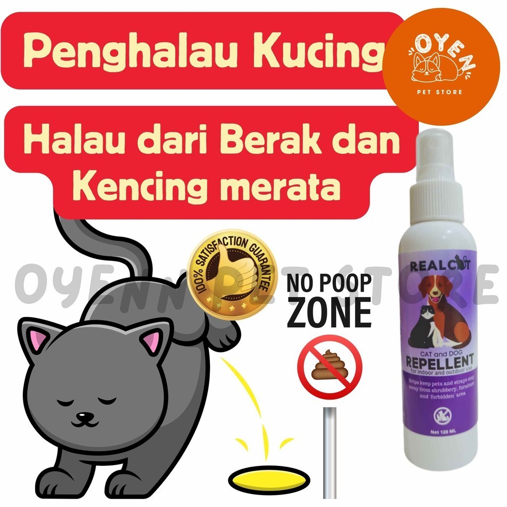 OYENN Cat Repellent Spray Penghalau Kucing Anjing Pet Restricted Area ...