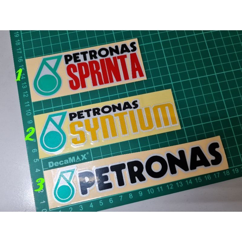 STICKER Pantul Cutting Petronas Sprinta Syntium Stiker Motor | Shopee ...