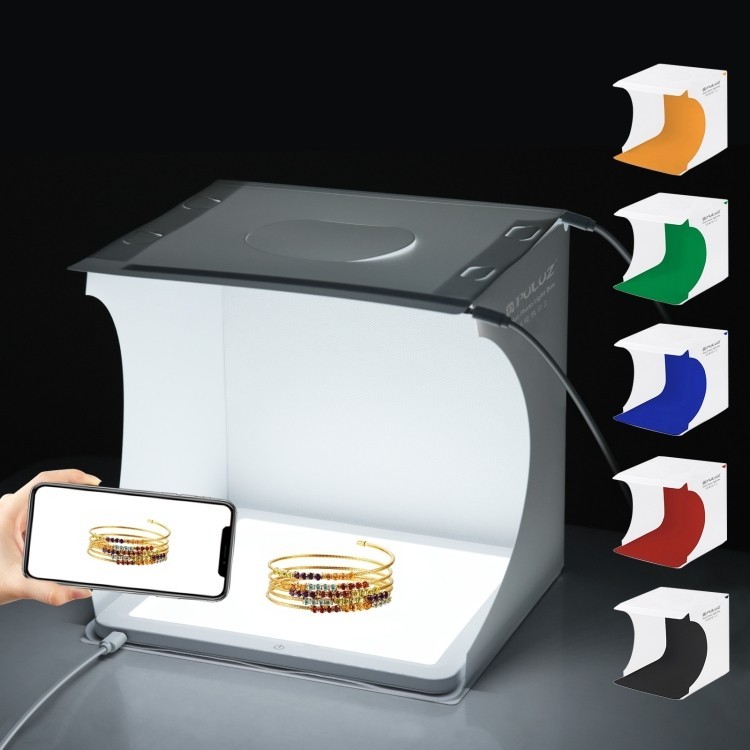 most welcomed PULUZ Mini LED Photography Shadowless Light Lamp Panel ...