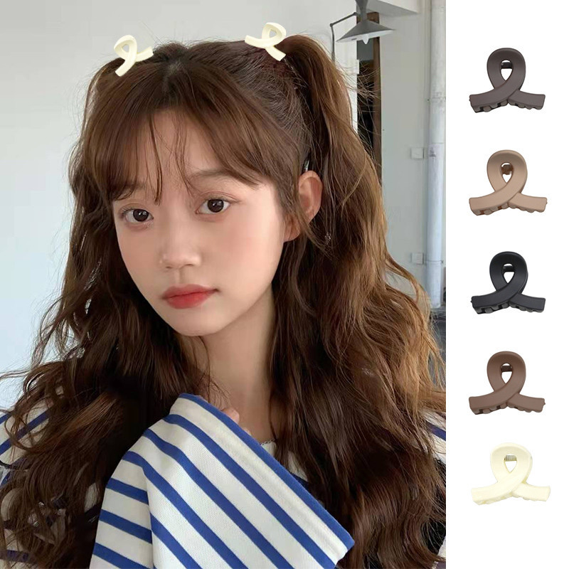 Geometric Streamer Bow Small Hairpin Fashion Korean Women's Headwear ...