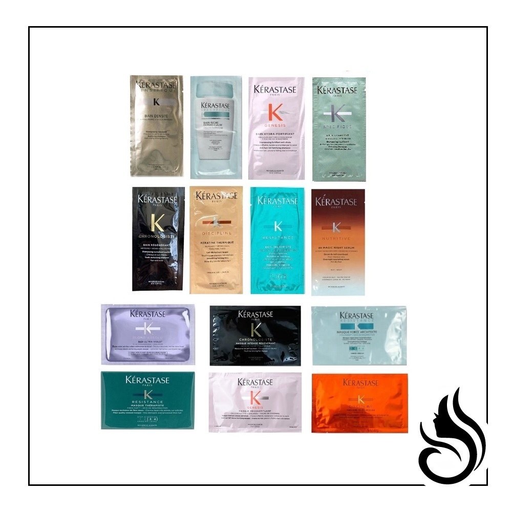 Kerastase Shampoo / Masque / Serum Sachet Pack 6ml/10ml/15ml | Shopee ...
