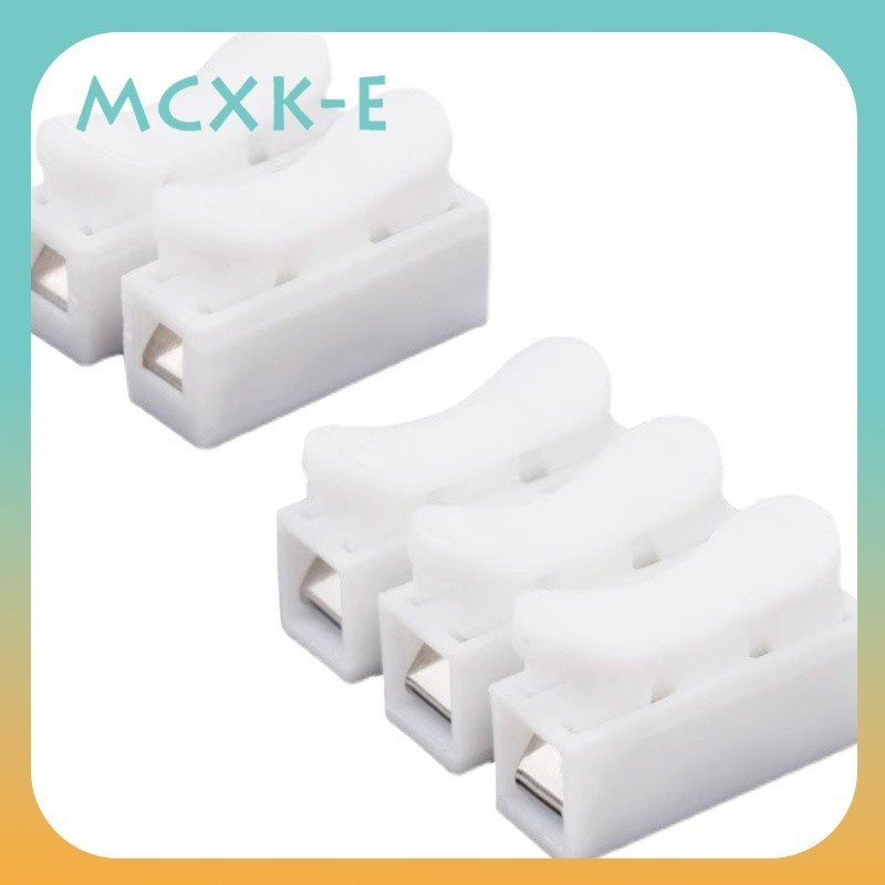 MCXK-E 5pcs CH-2 CH-3 Spring Wire Quick Connector 2P Electrical Crimp ...