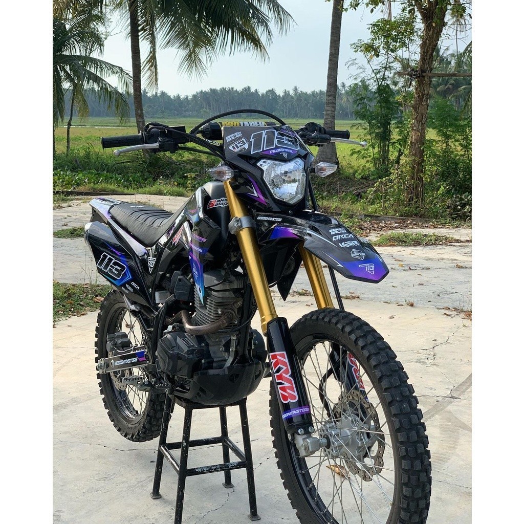 Decal/sticker crf 150L WR155/Gordon/ D'Tracker /KLX BF full body ...