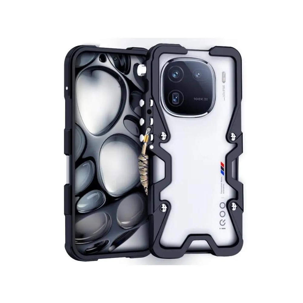 Luxury Armor Metal Aluminum Phone Cases Bumper For Vivo iQOO Z9 Turbo ...