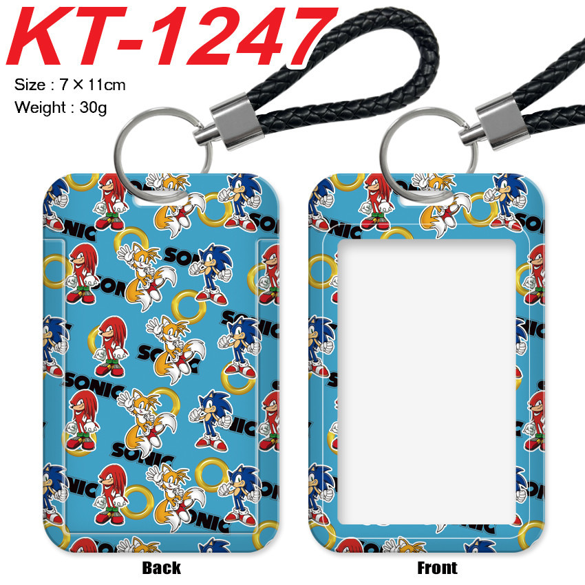 Sonic The Hedgehog Cartoon Pattern Work Card Set Student and Child ...