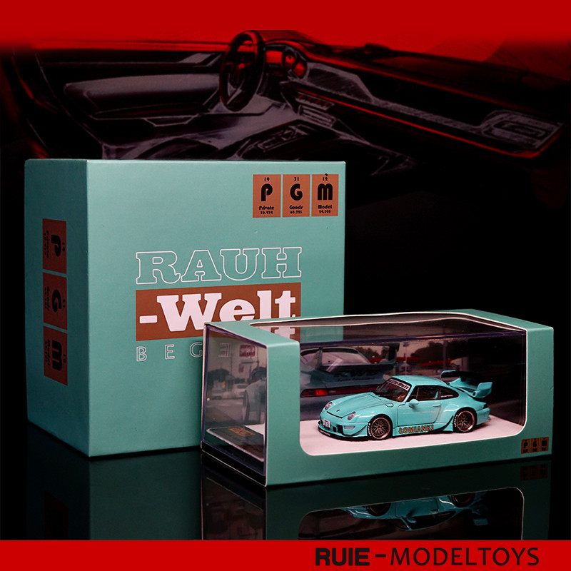 [Ready Stock] Ready Stock 1: 64 PGM Wide Body RWB Modified 993 Tiffany ...