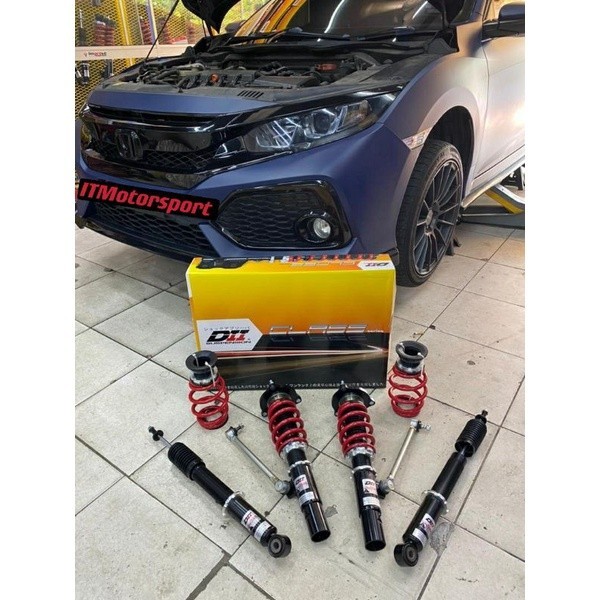 HONDA CIVIC FC (SERVICEABLE) ADJUSTABLE DII HIGH LOW BODYSHIFT WITH TOP ...