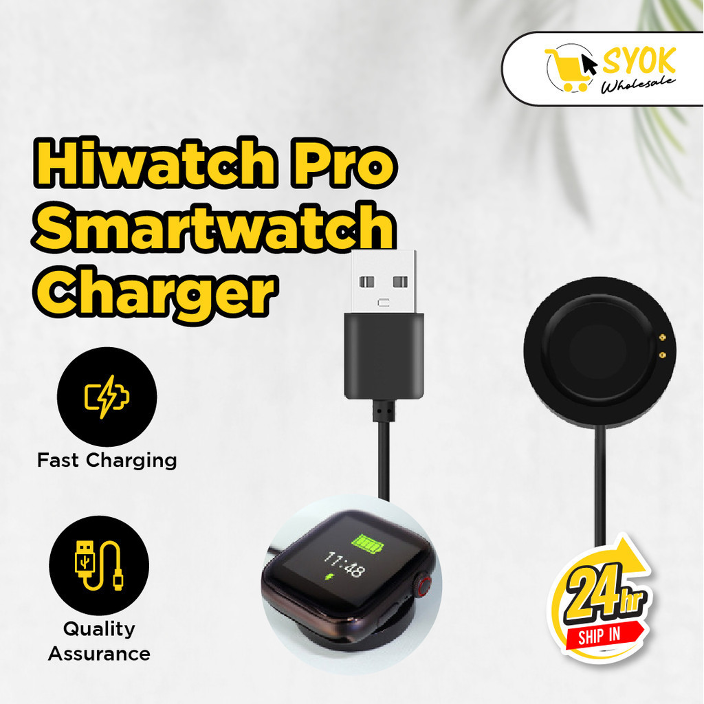 Hiwatch Pro Charge Origina Smart Watch Magnetic Charger | For T500, i7 ...
