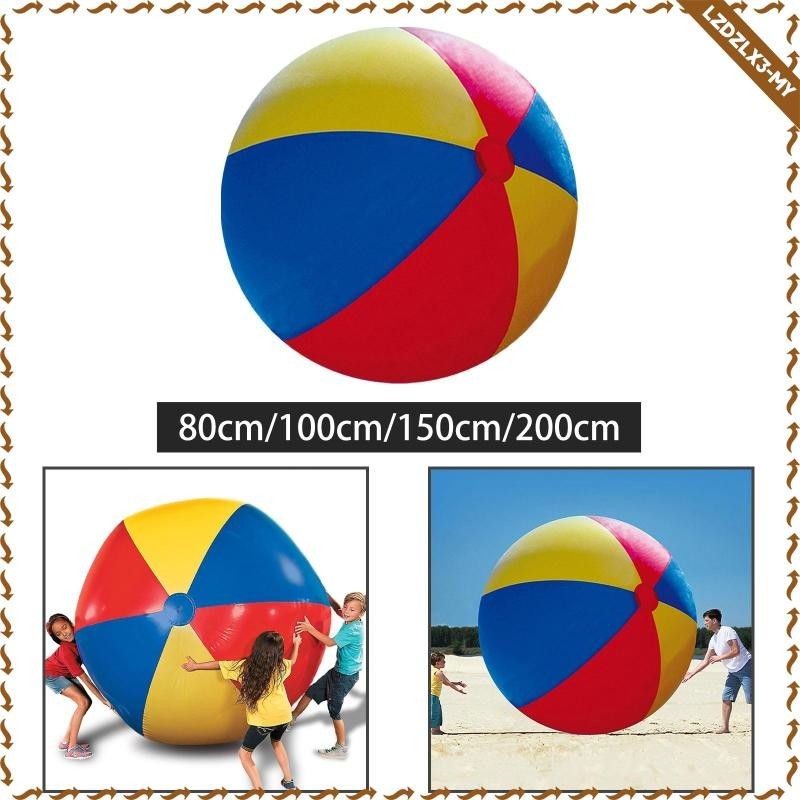 [Dovewill] Giant Inflatable Beach Ball Thickened Decorations Large ...