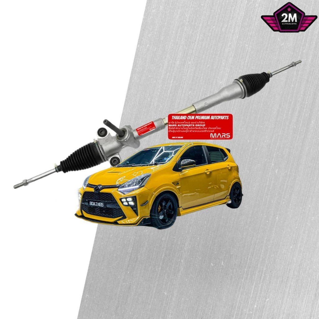 (FULL NEW) (NOT RECOND) STEERING RACK PERODUA AXIA 2014-2018 (1 YEAR ...