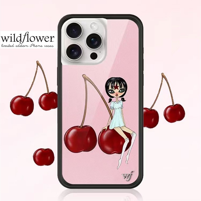 Wildflower Cindy Kimberly Cherry Girl wf Phone Case For iPhone 16 16Pro 15 14 Plus 12 13 Pro Max ...