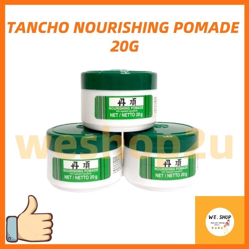 READY STOCK!!! TANCHO Nourishing Pomade with Vegetable Ingredients 20G ...