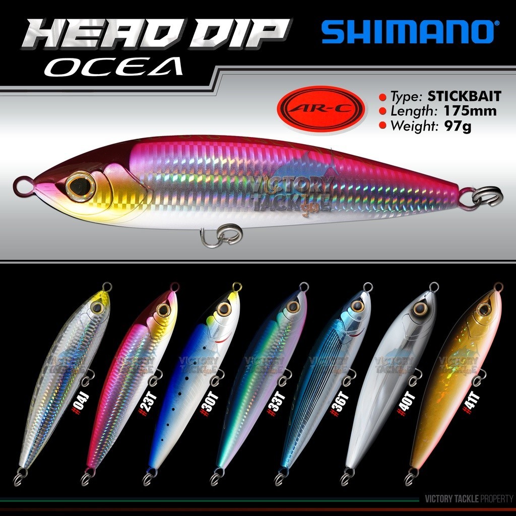 SHIMANO OCEA HEAD DIP AR-C 175 MM 97 GRAM OT-175L Fishing Bait ...