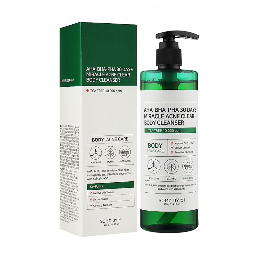 SOME BY MI AHA.BHA.PHA 30 Days Miracle Acne Body Cleanser 400g / Body ...