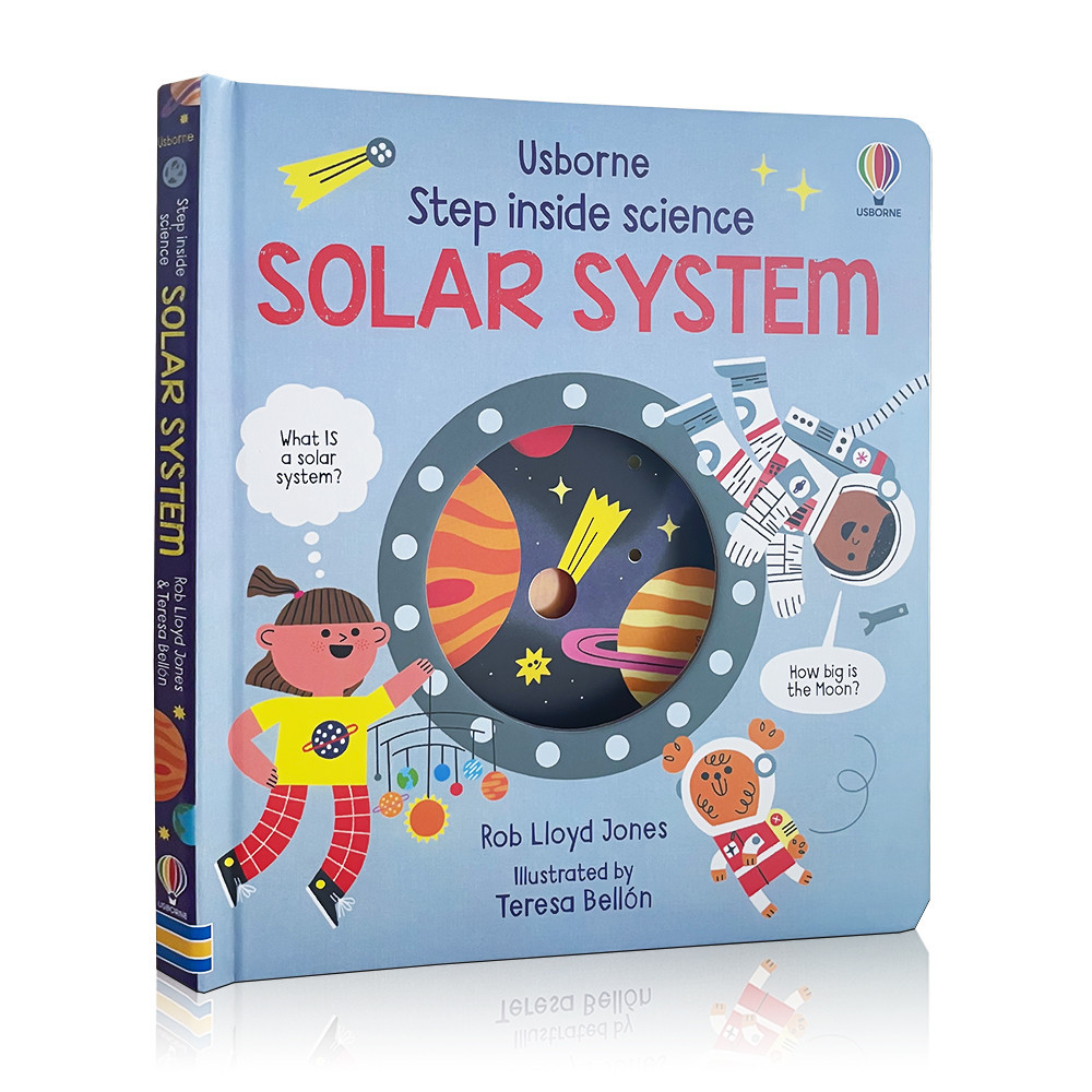 Usborne Step Inside Science Solar System 3D Flap Picture Books for Kids ...