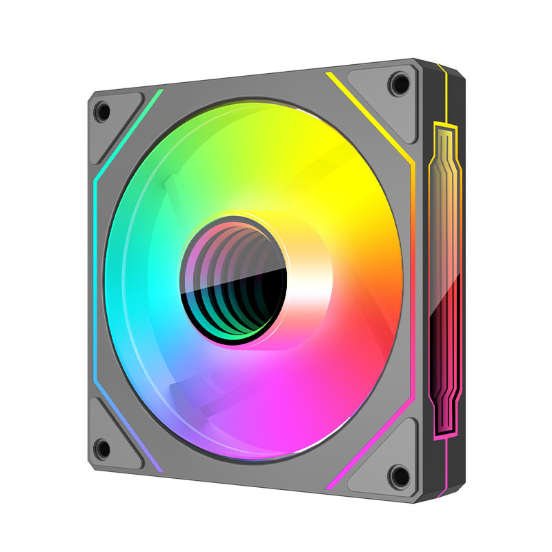 keepdreaming 12cm ARGB 5V 3Pin 4 Pin PWM Quiet Cooling Fan Infinity ...