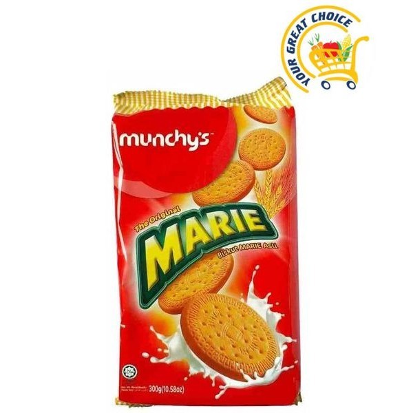 Munchy's Marie Biscuits 300g | Shopee Malaysia