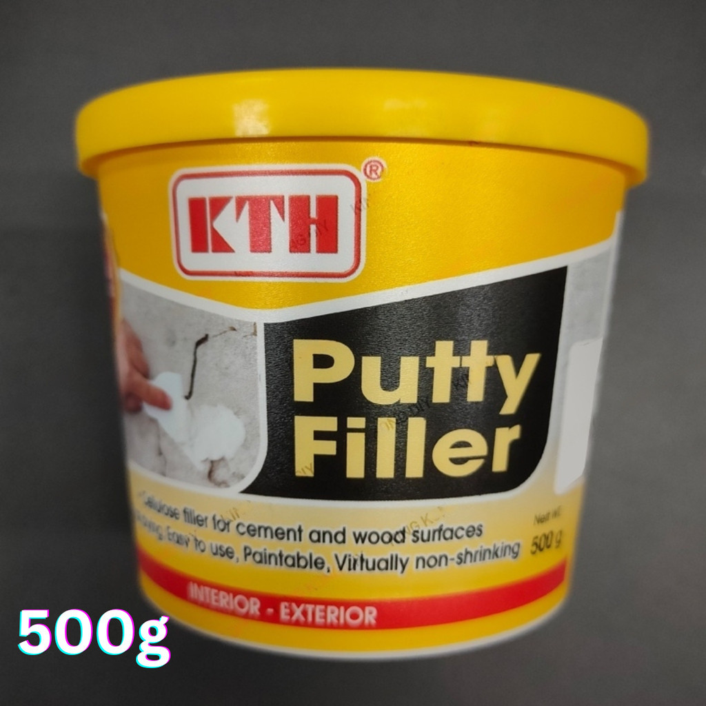 KTH Putty Filler Filling Cracks and Holes Skim Instant Filla Wall Putty ...