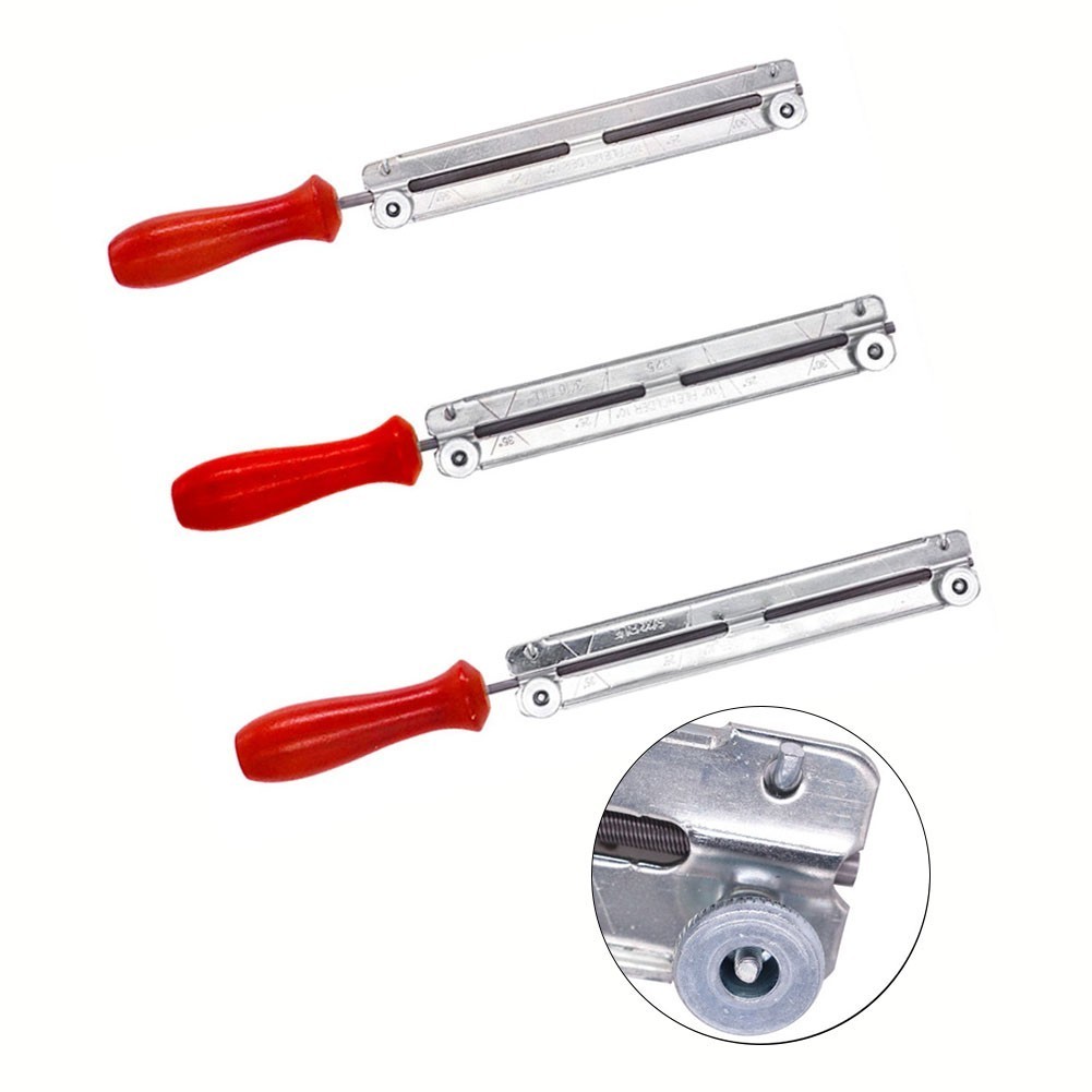 ⭐READY STOCK⭐ Chainsaw Filing Kit Sharpening Filing Kit with Hardwood ...