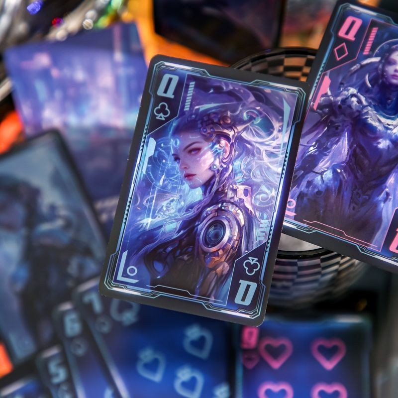 2025 Cyber Fantasy Playing Cards Leisure Entertainment Fun Puzzle Board ...