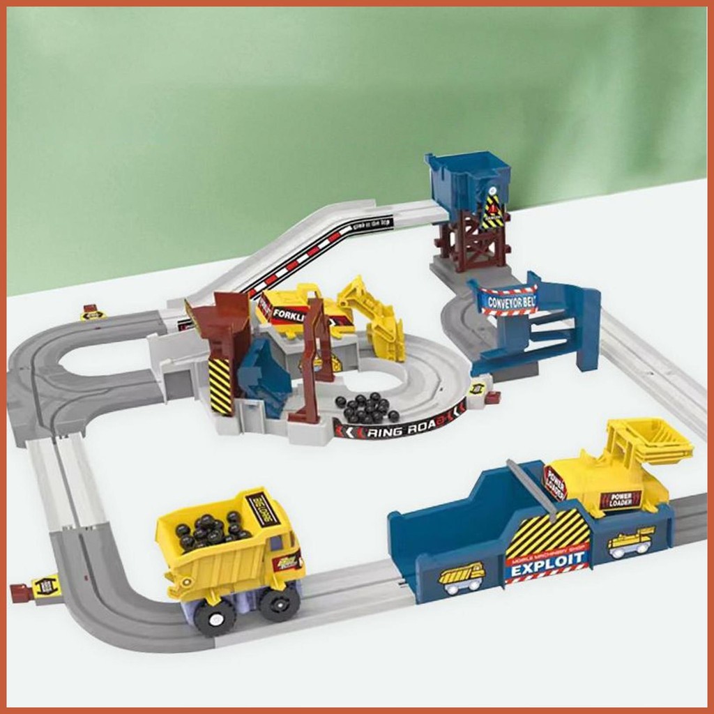 Toy Car Track Quarry Theme Adventure Tracks Learning and Educational ...