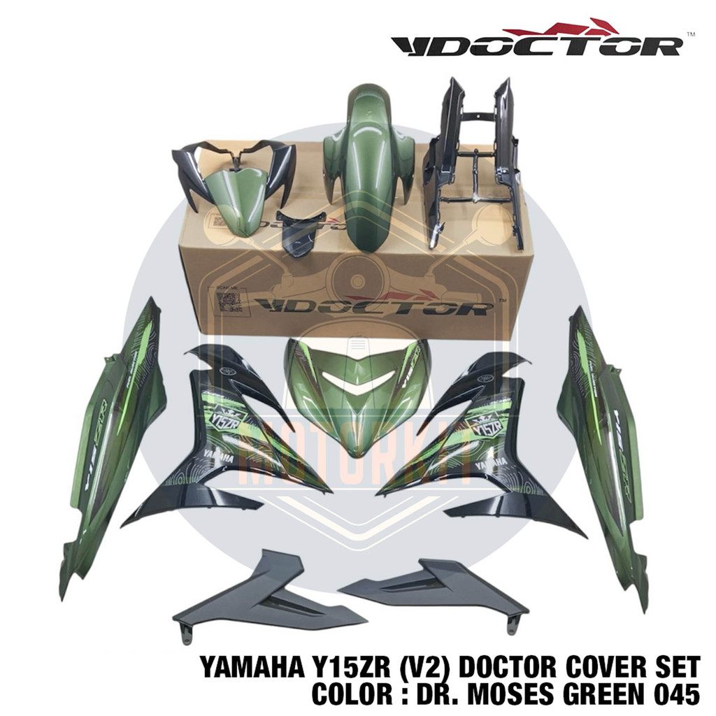 YAMAHA Y15 Y15ZR V2 SPECIAL CUSTOM COLOR BARU BODY COVER SET MOSES ...