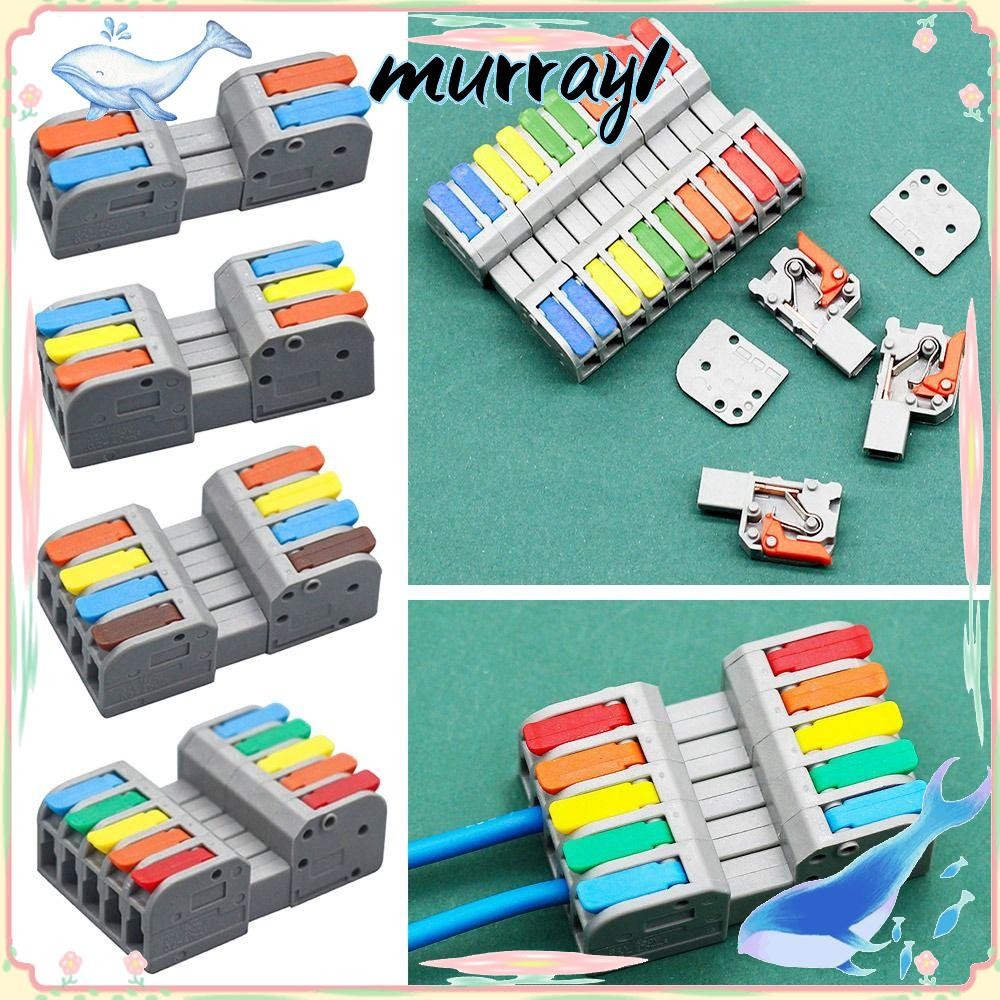 Murray1 Wire Connector Universal Mini Quick Terminal Block Quick Electrical Cable Splice