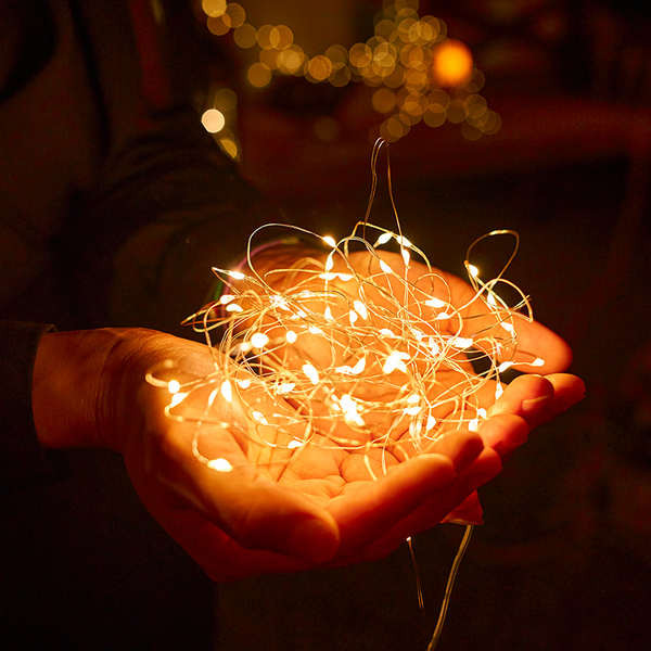 lampu kelip kelip raya lampu lip lap solar Bateri LED Lampu berwarna ...