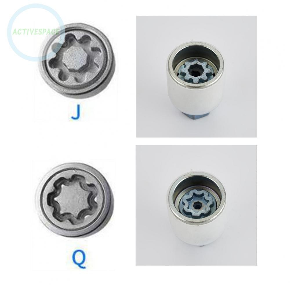 Lock Your Wheels Essential 17mm Locking Wheel Nut Key Socket for Audis ...