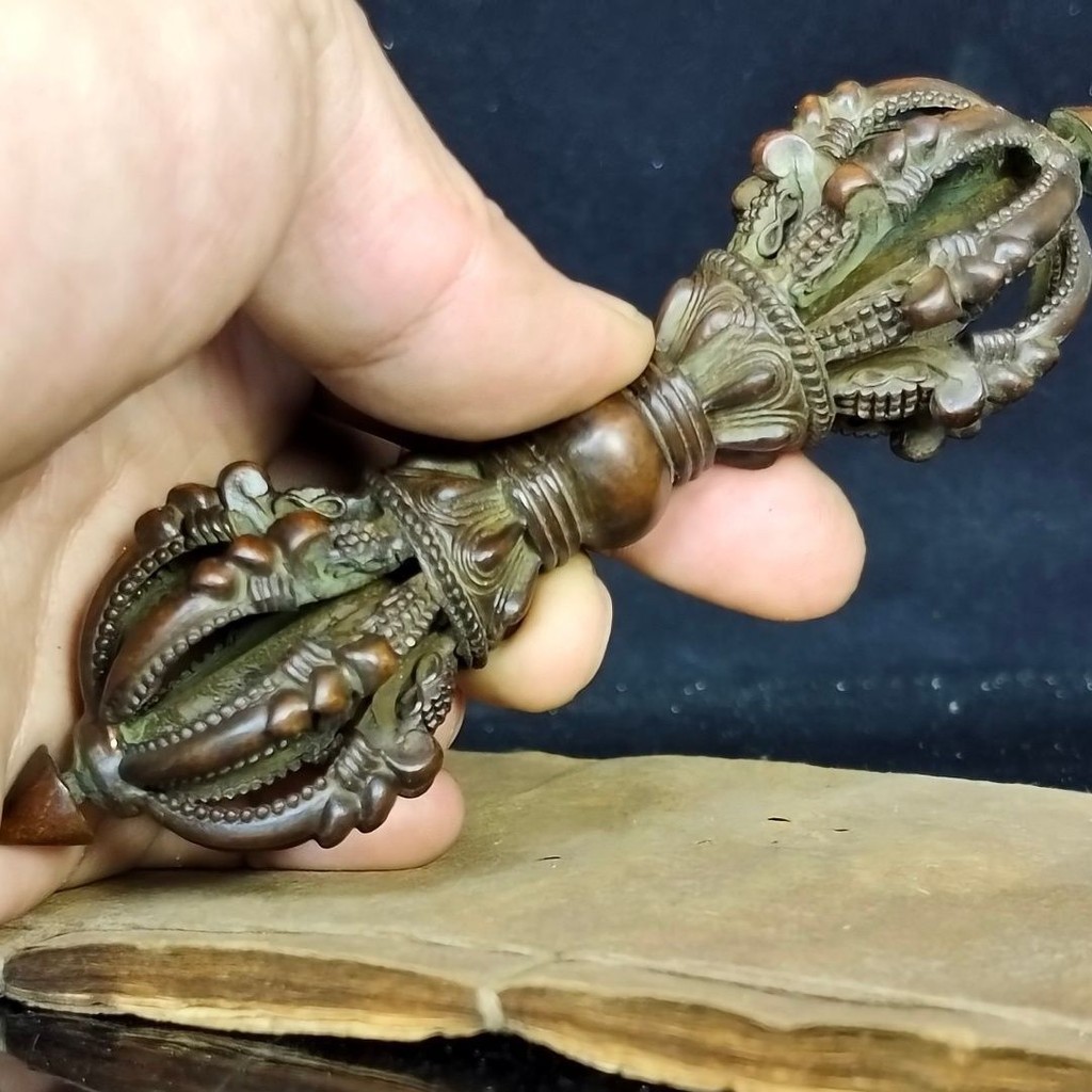 T Tibetan Buddha Tantric Dharma Tools Vajra Eight-Strand Pestle Demon ...