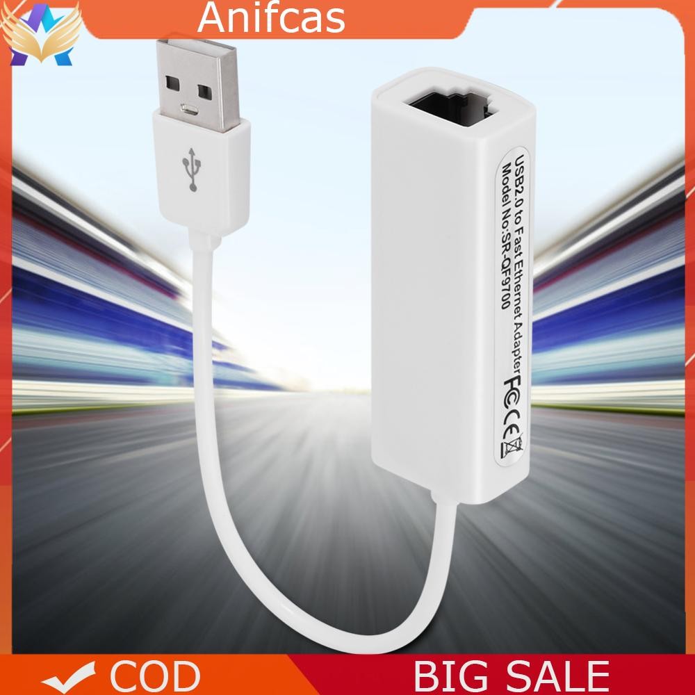 USB2.0 To RJ45 Drive-free Network Card External Wired Ethernet Adapter ...