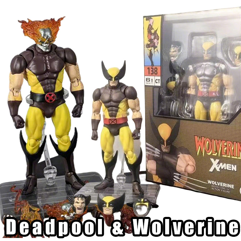 Marvel Legends Action Figurines Shf Deadpool Model Deadpool Collection ...