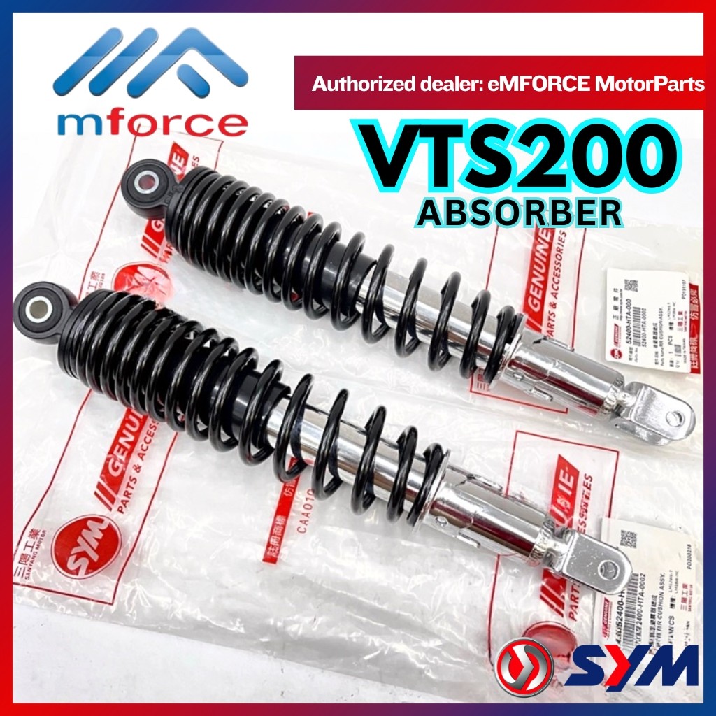SYM VTS200 GTS200 ABSORBER VTS 200 ABSOURBER (1PC/1SET) REAR FORK 52400 ...