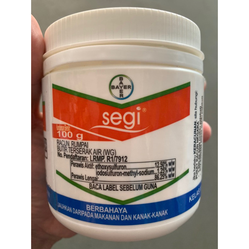 [ORIGINAL] 100g SEGI BAYER RACUN RUMPUT Ethoxysulfuron 12.5% Sama ...