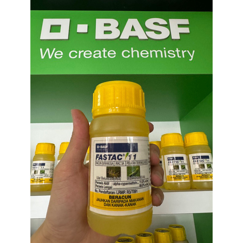 [ORIGINAL] 250ML FASTAC 11 BASF RACUN SERANGGA /Pestac/Pianggang /Kesing/Ulat Beluncas/️Ulat ...