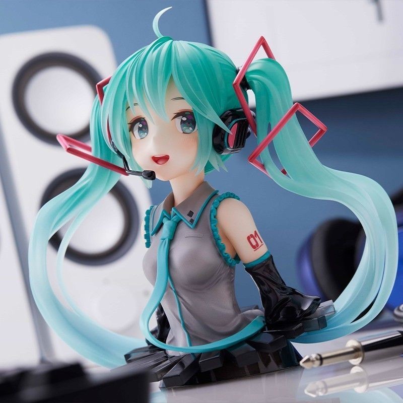 Hatsune Miku Hatsune Bust Figure Miku Miku Merchandise Scenery Girl ...