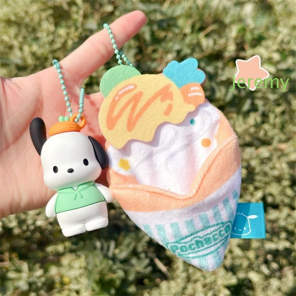 JEREMY1 Dessert My Melody Keyring, Hangyodon Creative Crepes ...