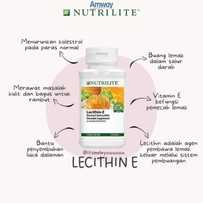 🔥READY STOCK🔥 Nutrilite Lecithin-E - (150/270 tab) | Shopee Malaysia